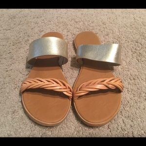 Universal Thread Shoes | Brown Strap Sandals | Poshmark